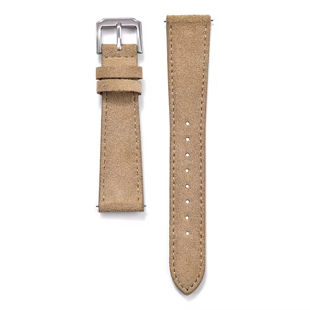 Desert Beige Suede Strap — 20mm – Hong Kong's Finest Watches